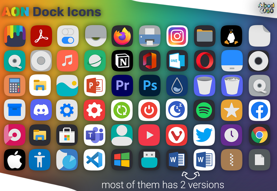Aon Dock Icons by Abod1960 on DeviantArt
