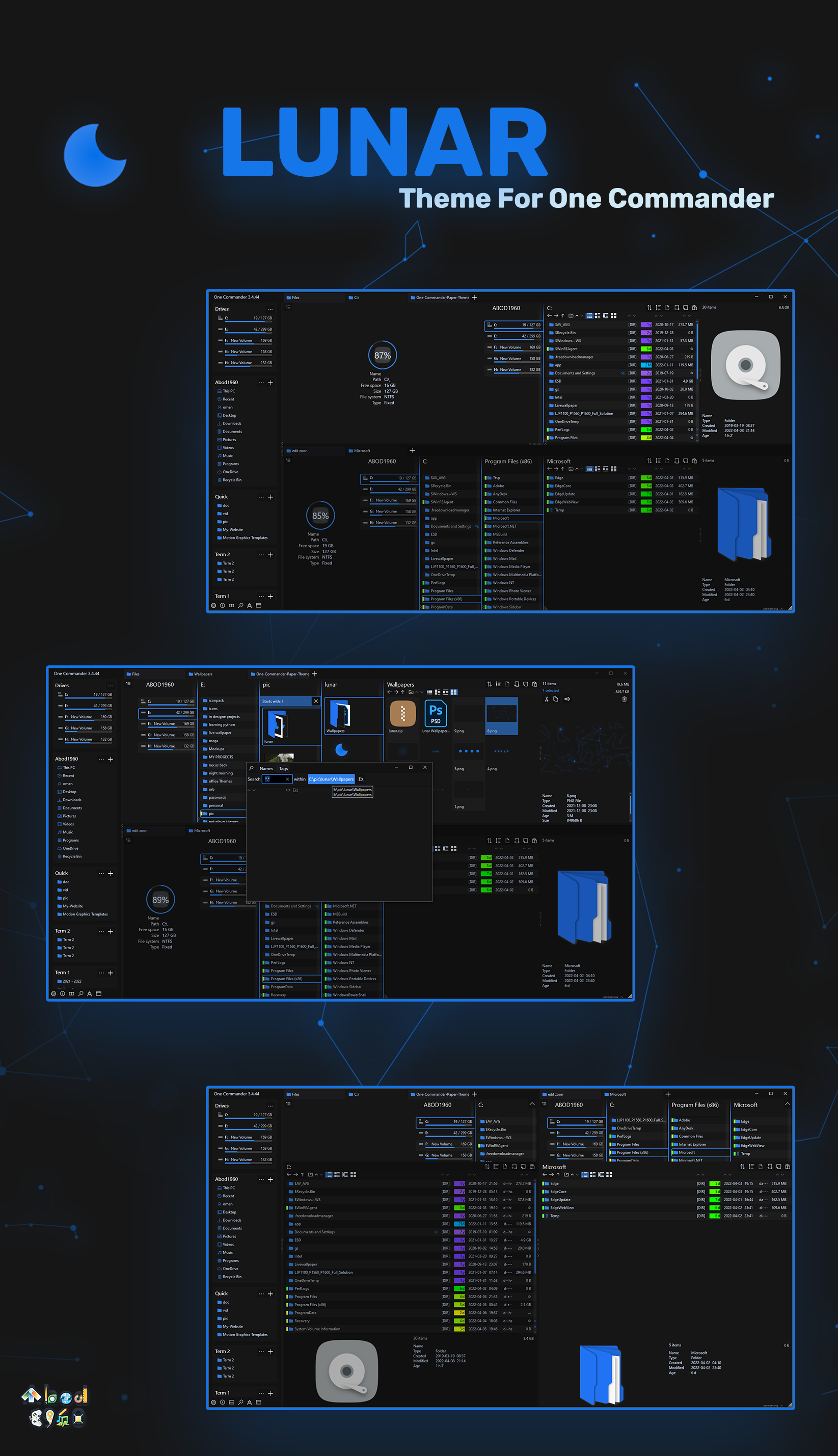 One Commander Lunar Theme by Abod1960 on DeviantArt