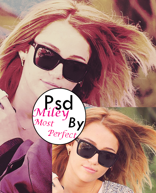PSD Miley By MostPerfect by MostPerfect on DeviantArt