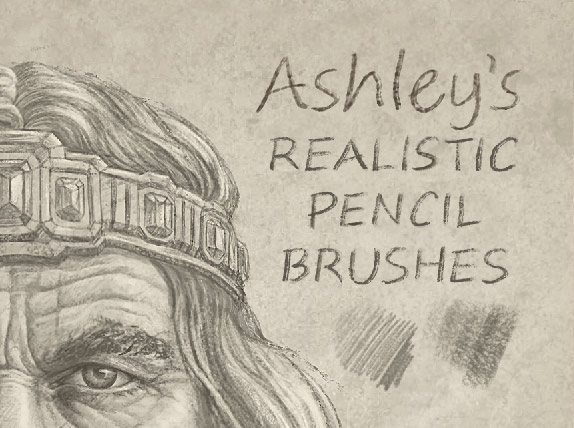 Pencil Brush Set by Ashley Walters by lithriel on DeviantArt