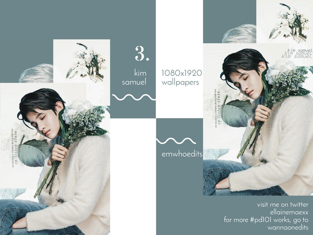 #3 kim samuel homescreen / lockscreen wallpaper by emwhoedits on DeviantArt