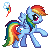 rainbow dash CURSOR by Lunasakurahime on DeviantArt