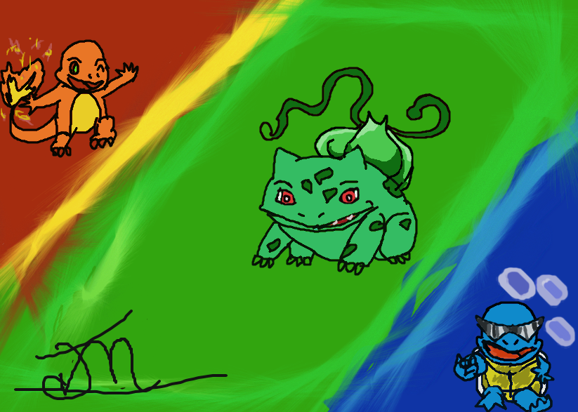 grass water fire by jmationanimation on DeviantArt