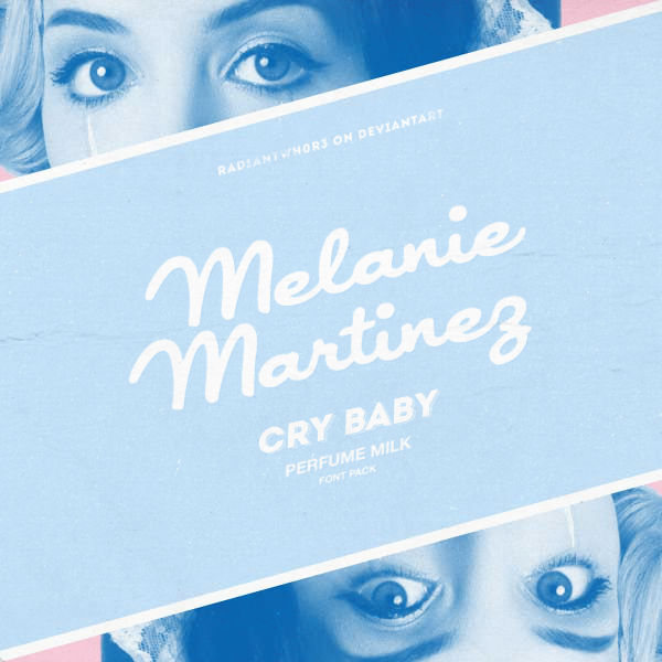 Cry Baby Milk / Font Pack by RADIANTWH0R3 on DeviantArt