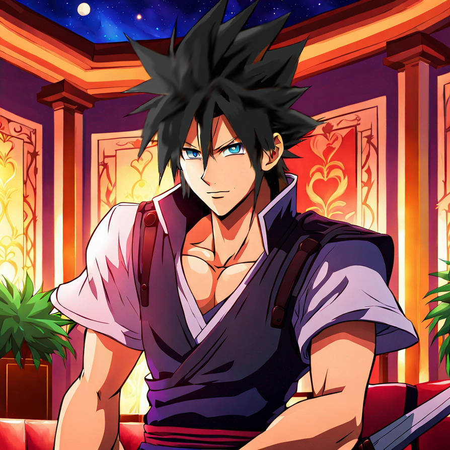 Zack Fair, in the Hotel Lobby by Hippo-and-Friends on DeviantArt