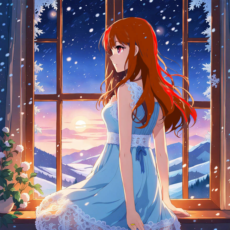 Cissnei, at the Window, Part II by Hippo-and-Friends on DeviantArt