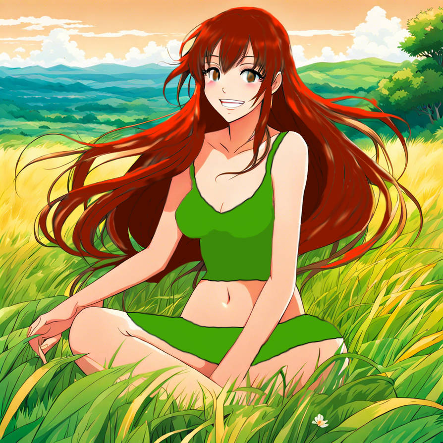 Cissnei, in the Grassy Field, Part III by Hippo-and-Friends on DeviantArt