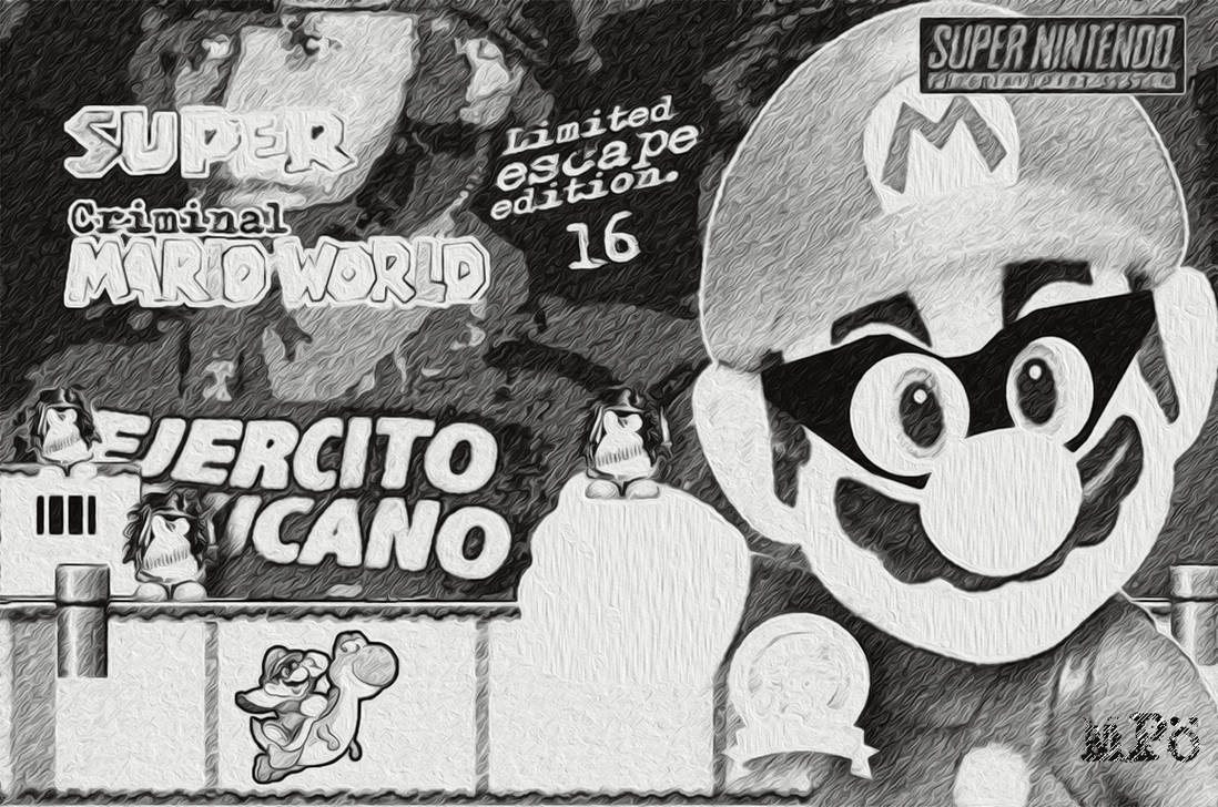 Mario escape edition cover. by maxxparis on DeviantArt