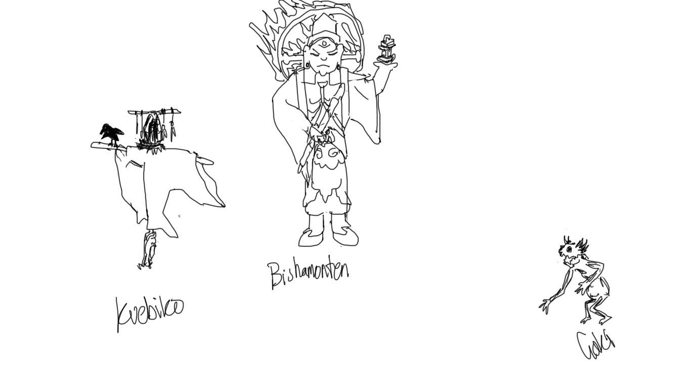 Shinto Characters 2 by MiscFantasy on DeviantArt