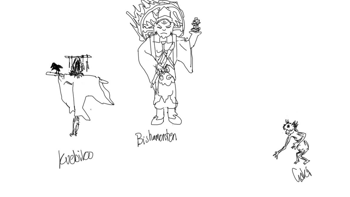 Shinto Characters 2 by MiscFantasy on DeviantArt