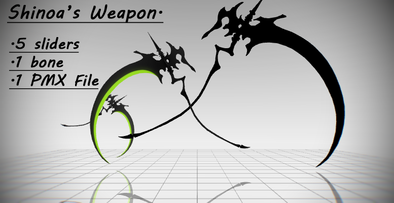 [MMDxOnS] Shinoa Weapon by Spirit-x-Ninja on DeviantArt