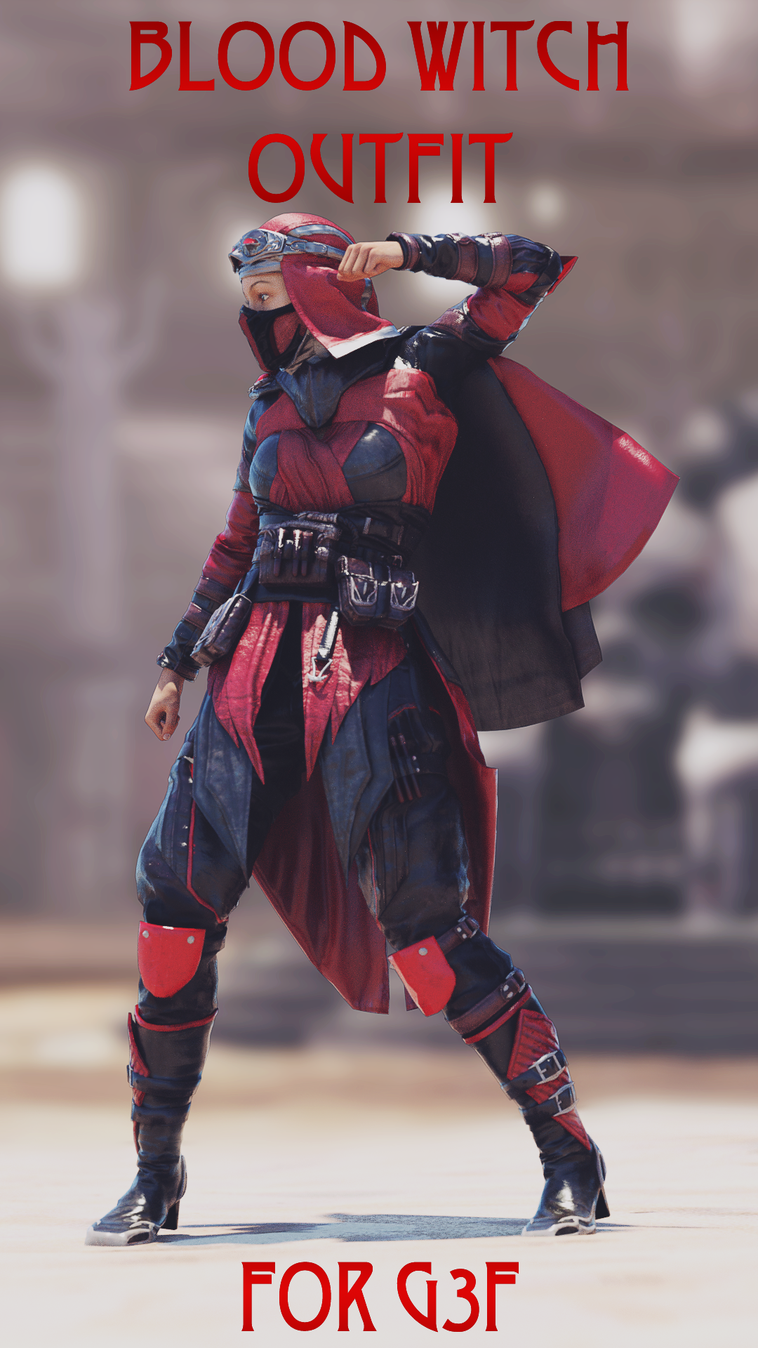 Blood Witch For G3F by Ultimate-Clash on DeviantArt