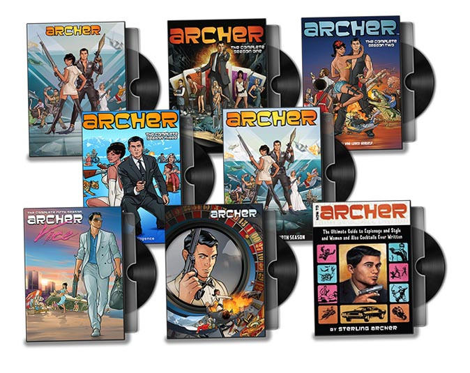 Archer DVD Icons by SempaiSamura on DeviantArt