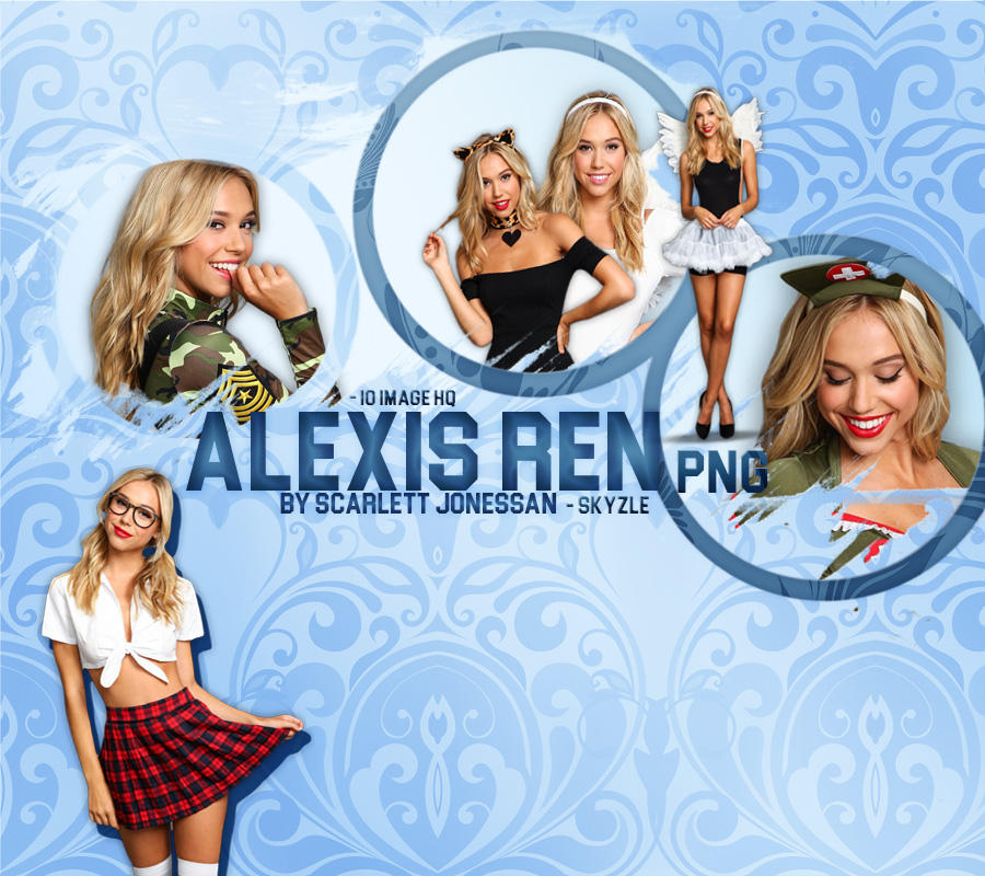 PACK PNG - ALEXIS REN by skyzle on DeviantArt