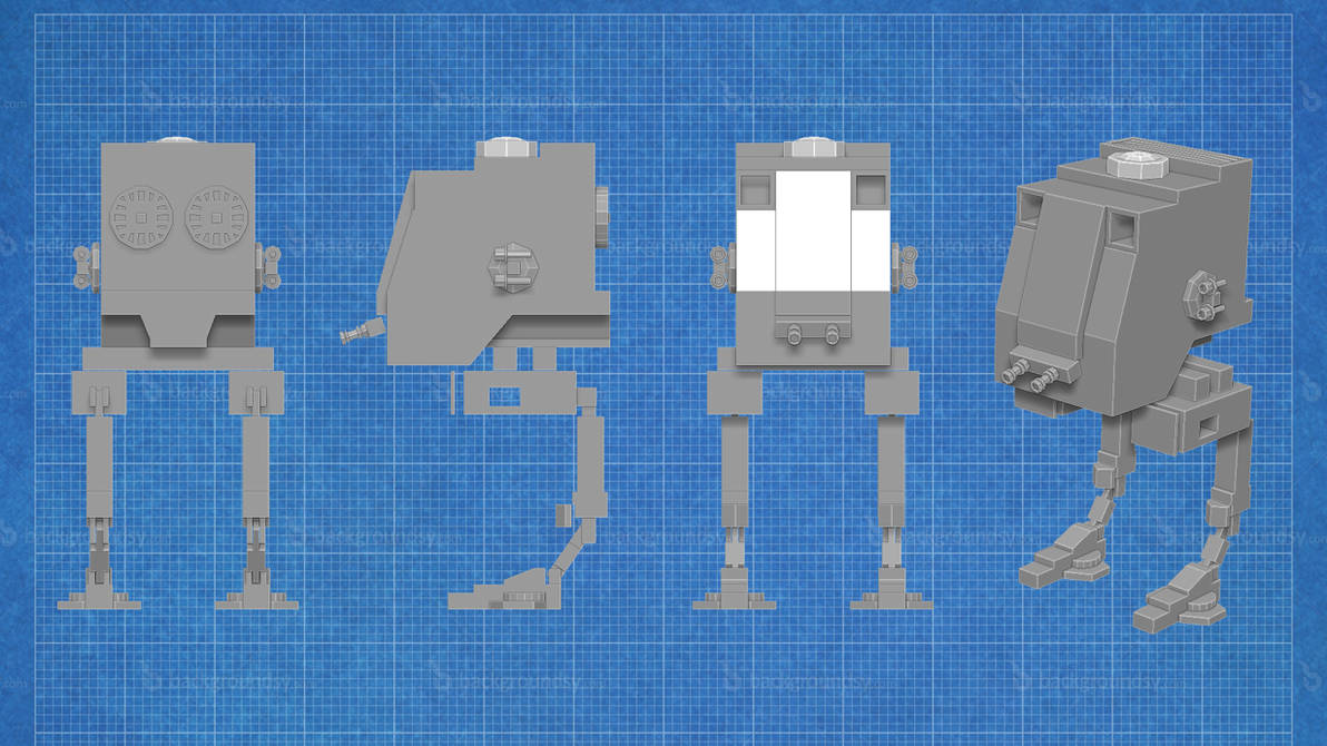 Star Wars AT-ST by purepitch72 on DeviantArt