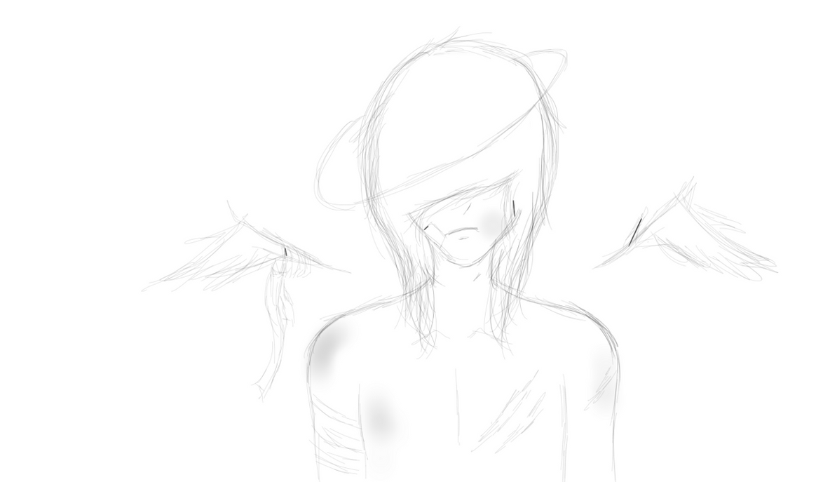 Beaten Angel by Forgotten-Thorn on DeviantArt