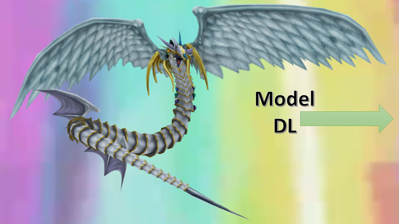 Rainbow Dragon Model DL by ChrisM199 on DeviantArt