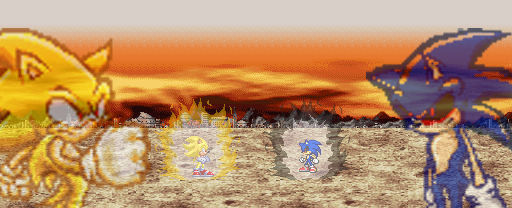 Super Sonic vs EXE ...BATTLE OF GODS... by supersaiyan3goku on DeviantArt