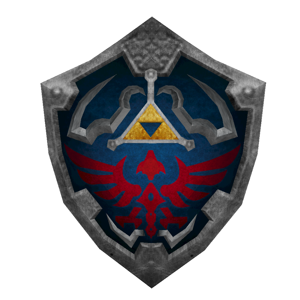 Hylian Shield TP Retexture by CarlosFerret on DeviantArt