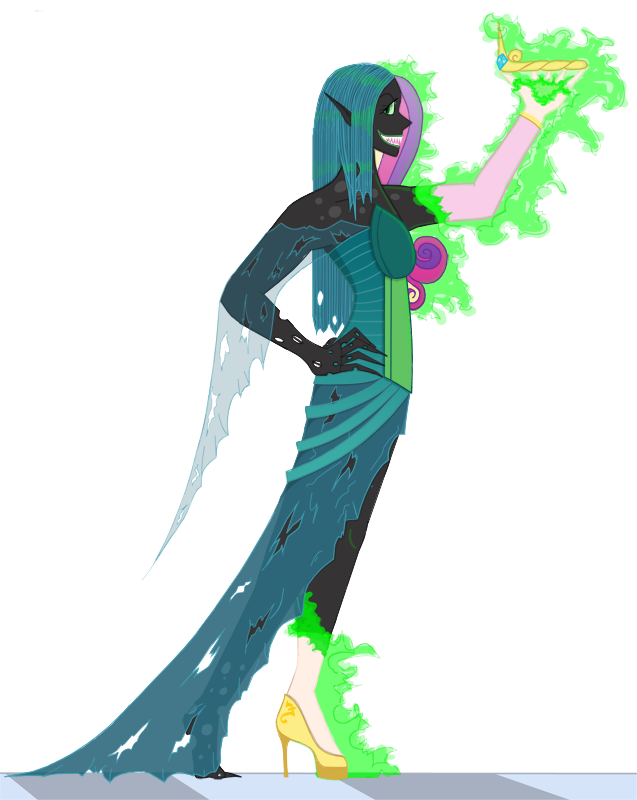 Queen Chrysalis by GreenVelvetCake on DeviantArt