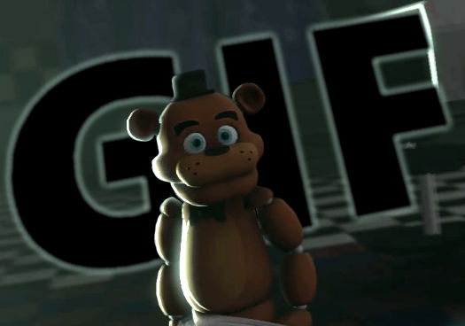 Scared Cute Mini Freddy GIF by gold94chica on DeviantArt