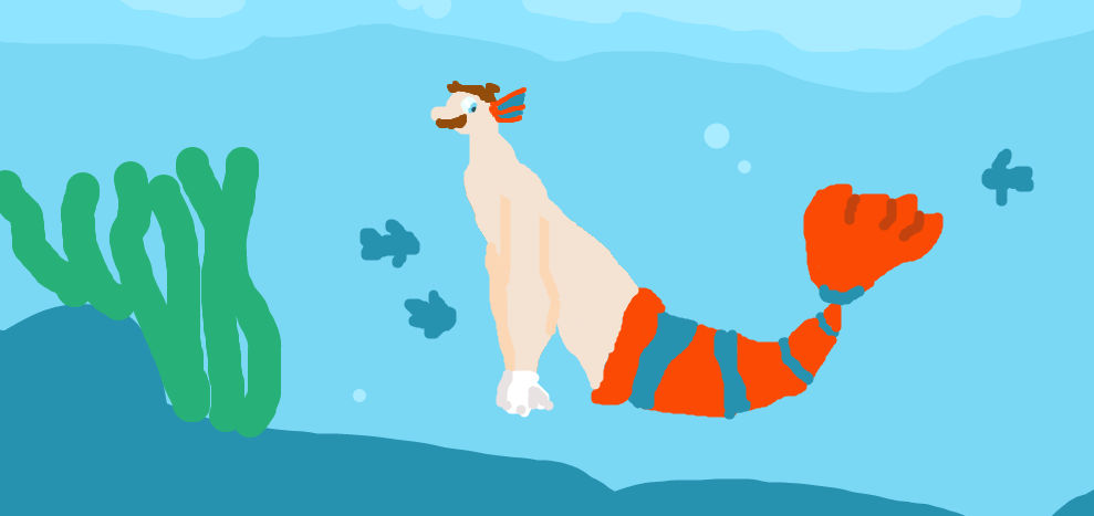 Merman Mario by naturenut190 on DeviantArt