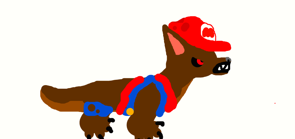 Werewolf Mario by naturenut190 on DeviantArt
