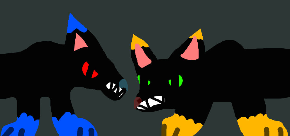 ANGERY Demon Cats by naturenut190 on DeviantArt