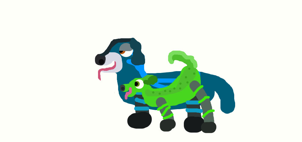 Doggo Crusher and Pickle by naturenut190 on DeviantArt