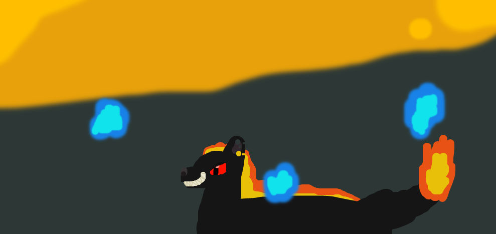 Doomsday the redrawn Hellhound by naturenut190 on DeviantArt
