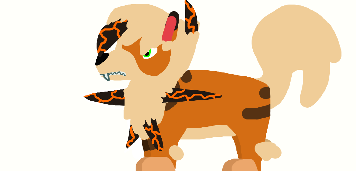 Lycanroc Arcanine fusion by naturenut190 on DeviantArt