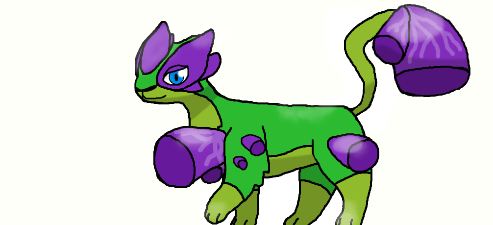 REGIONAL VARIANT Fakemon: Gosian Liepard by naturenut190 on DeviantArt