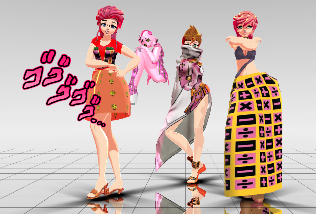 MMD X JOJO - Tda Trish Una DL by PixieDream1 on DeviantArt