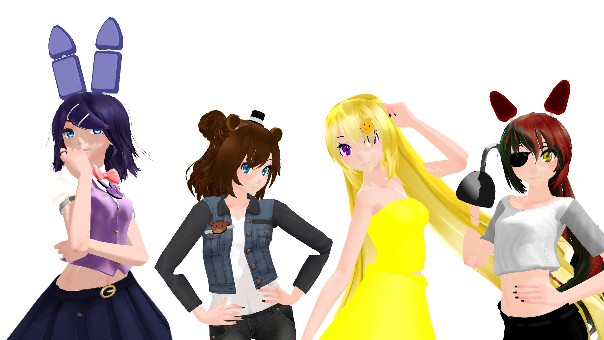 MMD FNAF MODEL DL by NarkiMMD on DeviantArt