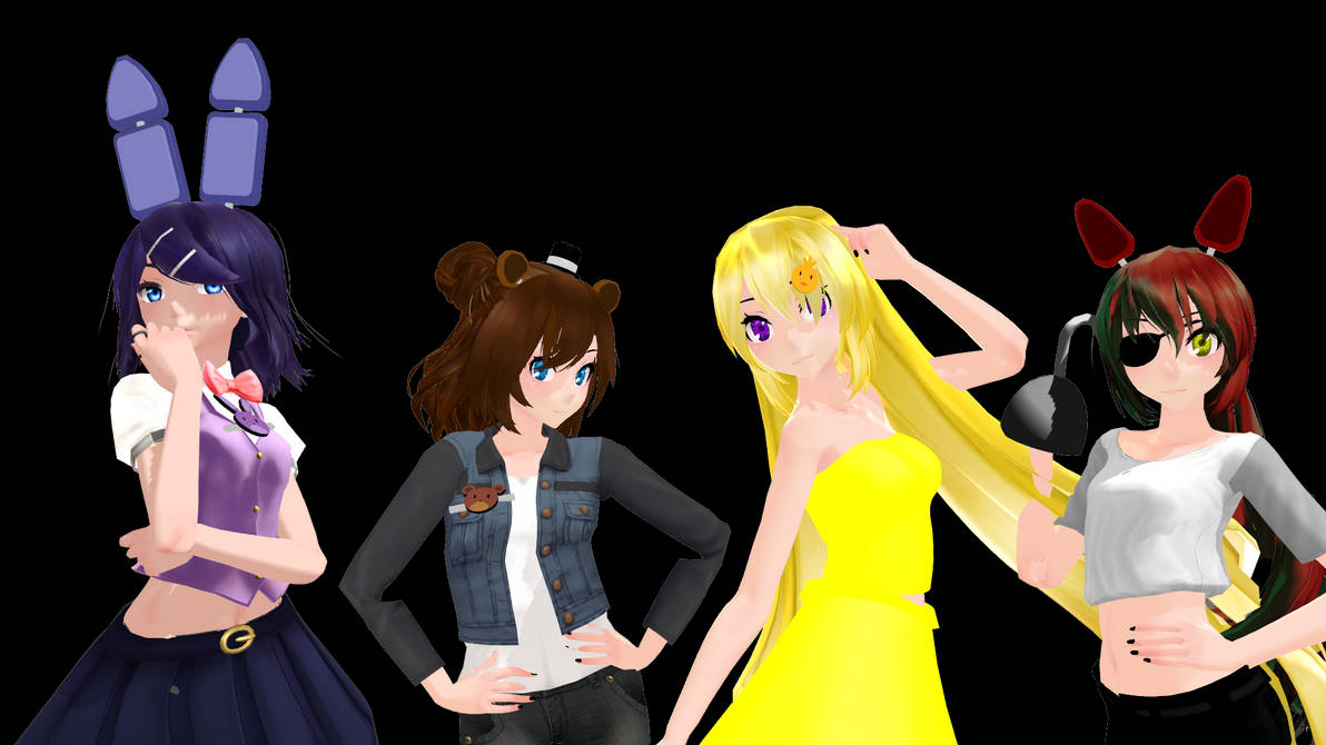 MMD FNAF MODEL DL by NarkiMMD on DeviantArt