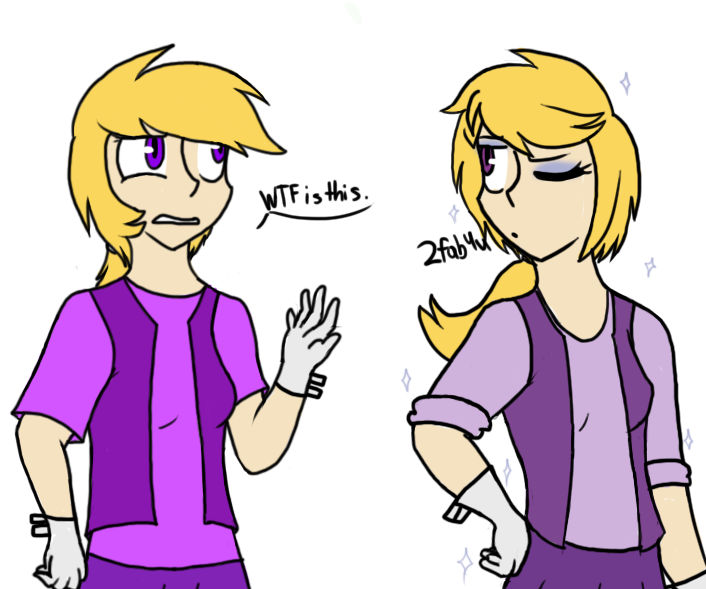 Who The Frick Frack Are You by Bluethemoonwolf on DeviantArt