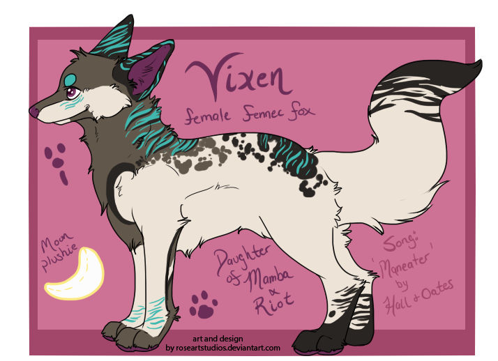 Fennec Fox Litter Comm by RoseArtStudios on DeviantArt