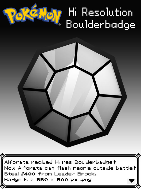 Hi Resolution Boulderbadge by Alforata on DeviantArt