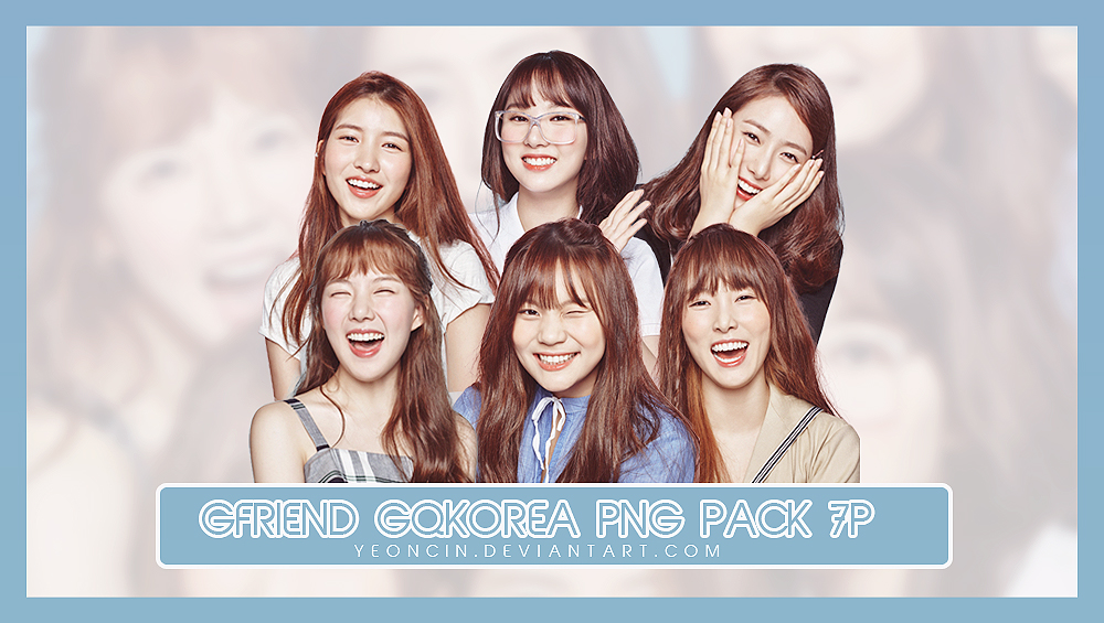GFRIEND GQKOREA PNG pack by yeoncin on DeviantArt