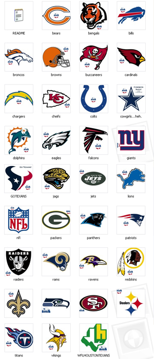 NFL Render Pack 34 by TheAnthonyE on DeviantArt