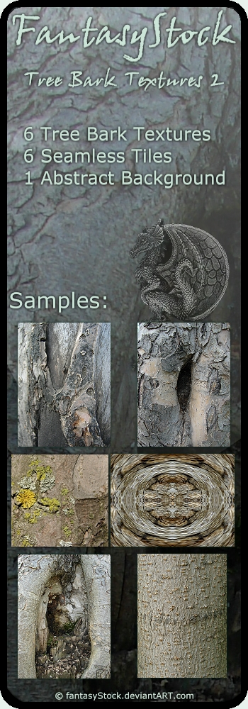 Tree Bark Textures Zip Pack 2 by FantasyStock on DeviantArt