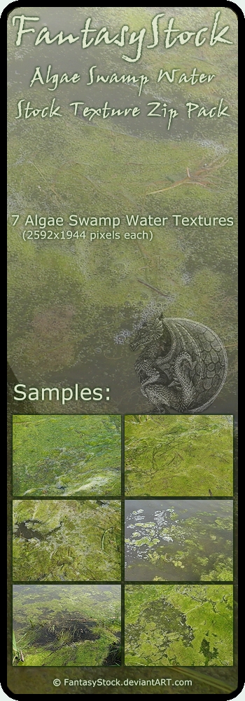 Algae Swamp Water Textures 4 by FantasyStock on DeviantArt
