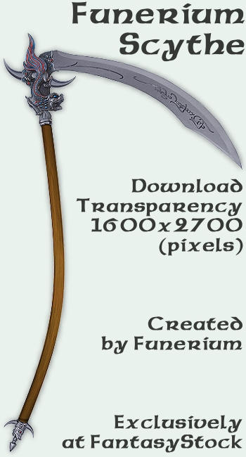 Funerium Weapon: Dragon Scythe by FantasyStock on DeviantArt