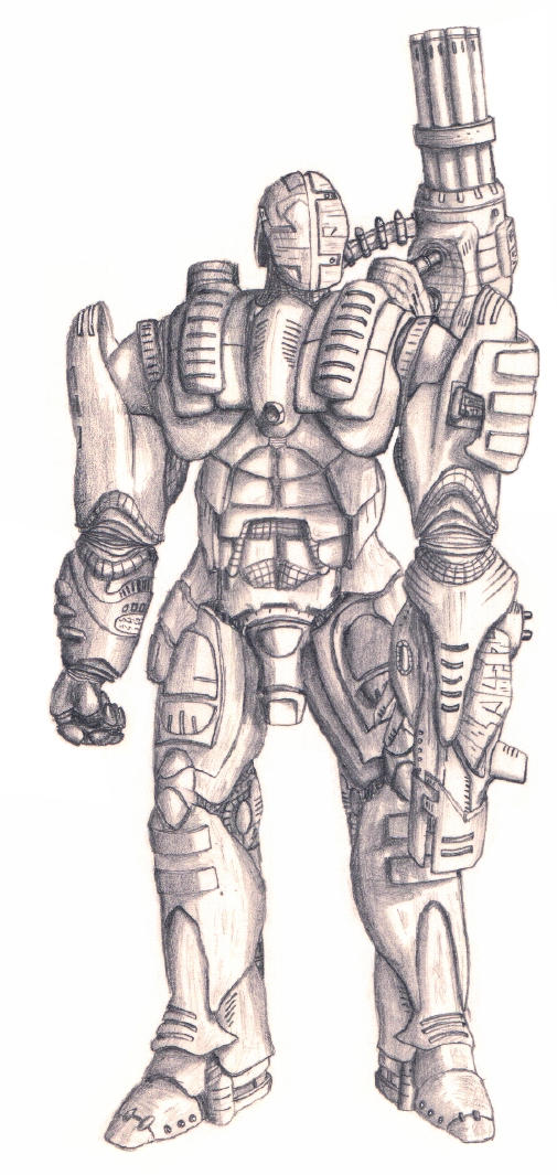 Exoskeleton by startitan on DeviantArt