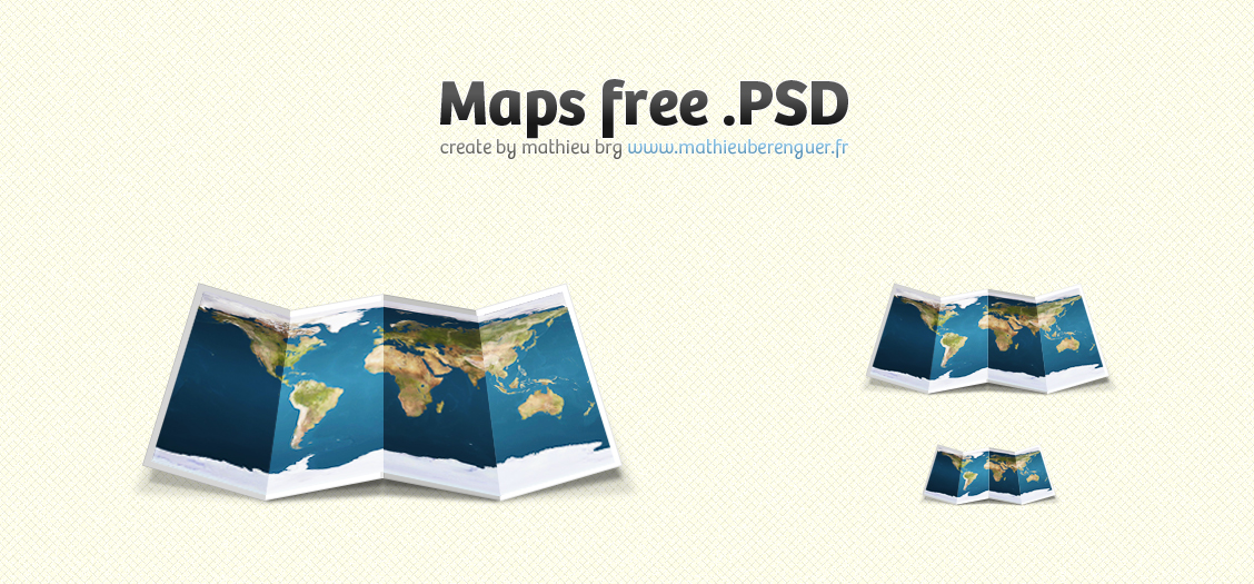 Maps free PSD by MathieuOdin on DeviantArt