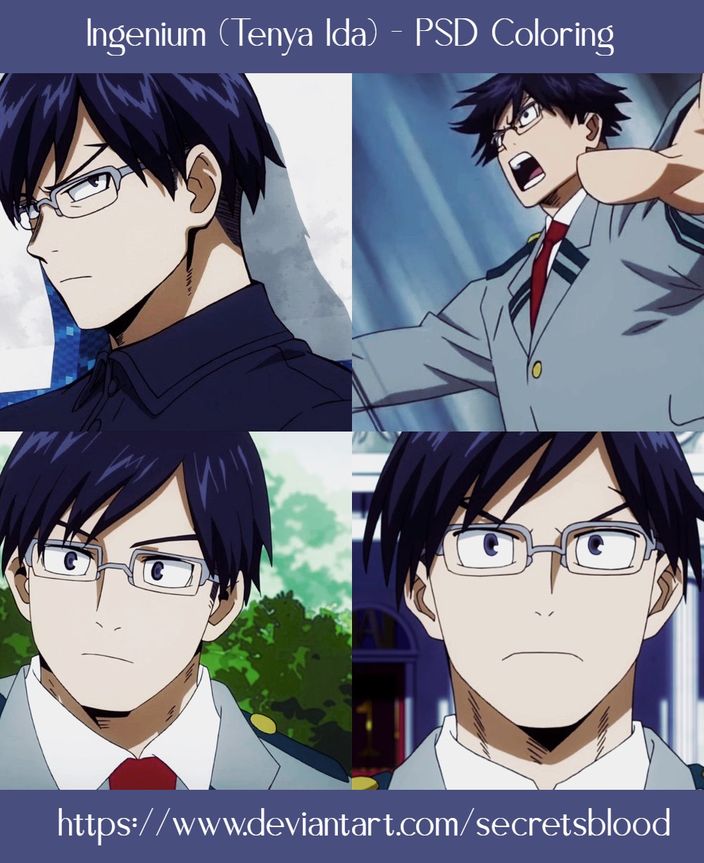 Tenya Ida Ingenium PSD Coloring by secretsblood on DeviantArt