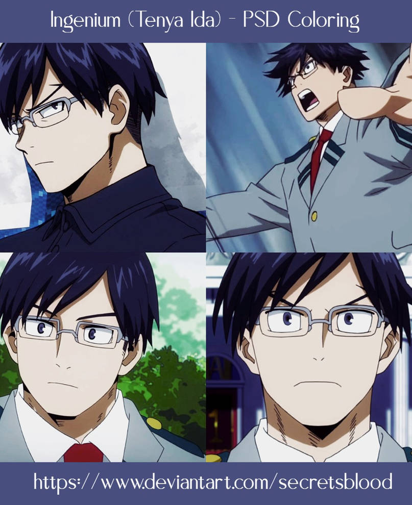 Tenya Ida Ingenium PSD Coloring by secretsblood on DeviantArt