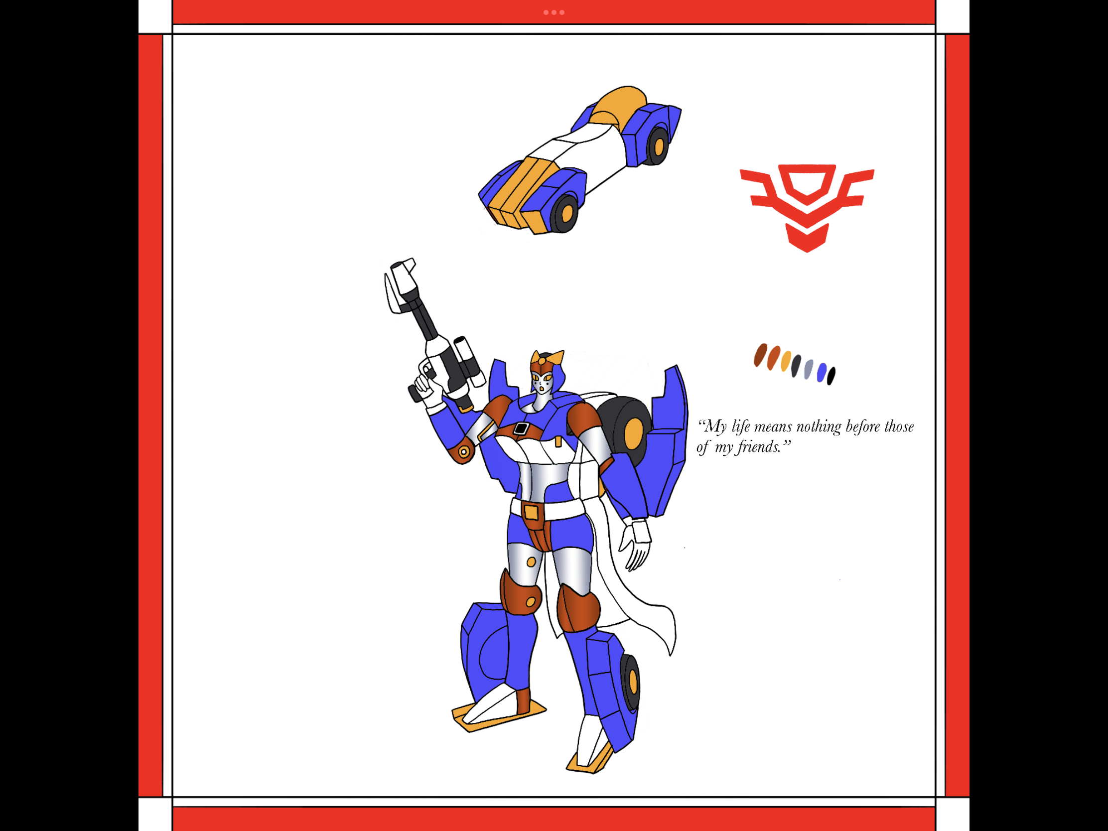 Transformers MultiScape - Chromia by SonicandKaijuArt on DeviantArt