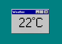 Windows 95 Weather 0.9.1 Alpha for Rainmeter by editero on DeviantArt