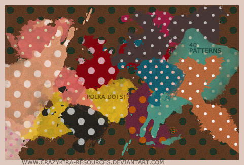 Patterns .16 - Polka Dots by crazykira-resources on DeviantArt